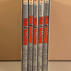 1980s Time Machine Paperback Books Boxed Set, Choose Your Own Adventure ...