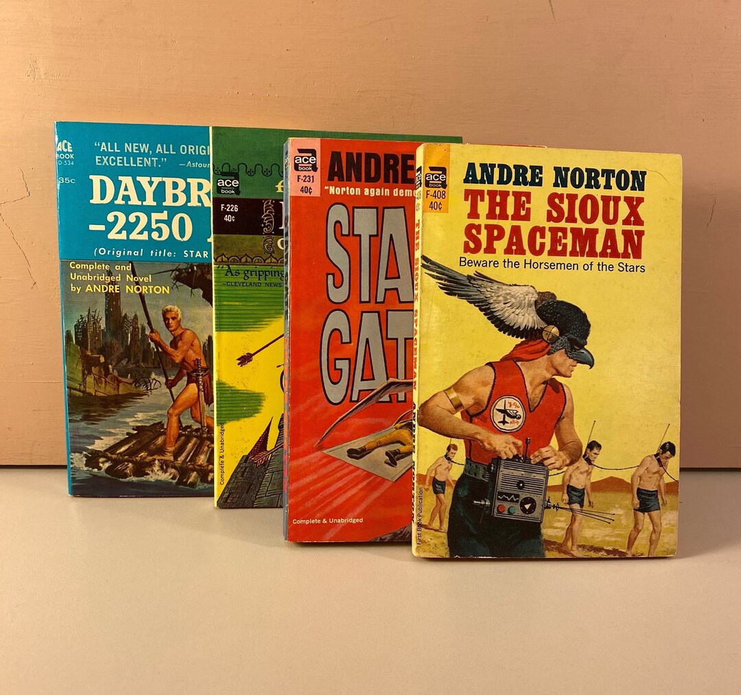 1960s Andre Norton Collection of Ace Paperback Books, Mid Century ...