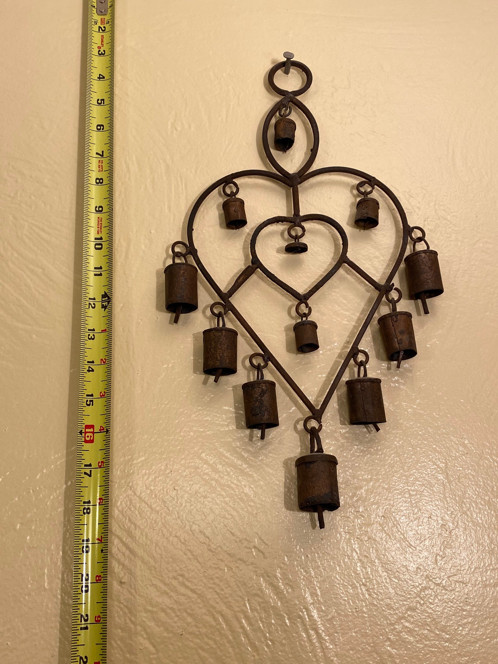 Indian Bells Wall Hanging Uncommon India Brass Style Art - Etsy