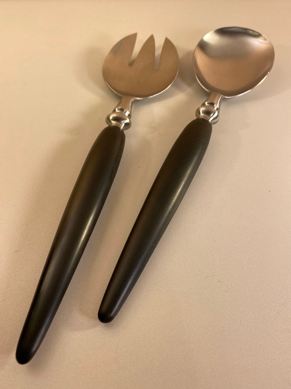 Silvercraft forged stainless spoon and fork serving set Dining ...