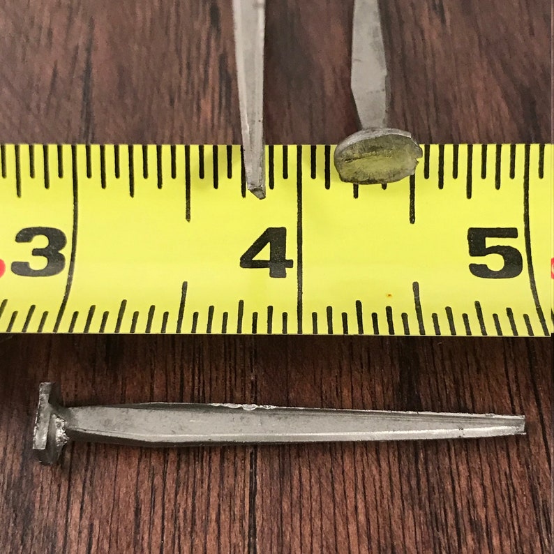 Qty 20 2 Clout Steel Cut Nails 2 Inch Nails Set of | Etsy