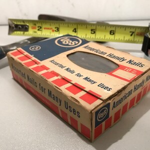 USS United States Steel Corporation Handy Nails Box Vintage | Etsy