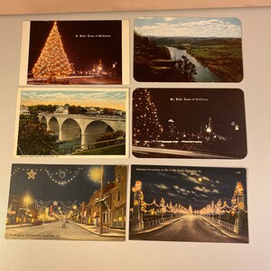125 Old Pennsylvania Postcards, Old Souvenir Post Cards, 1930s - 1970s ...