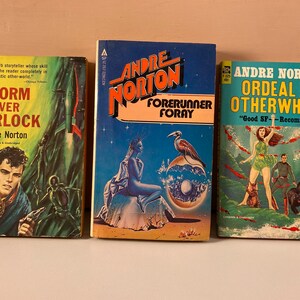 Warlock Series, Andre Norton Book Collection, Paperback Ace Books, Mid ...