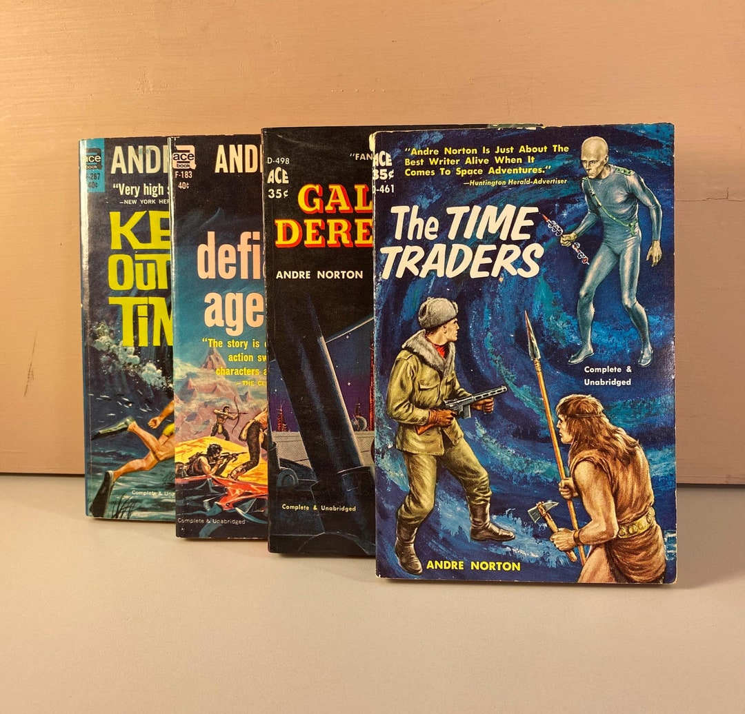 Time Traders Series, Andre Norton Book Collection, Paperback Ace Books ...