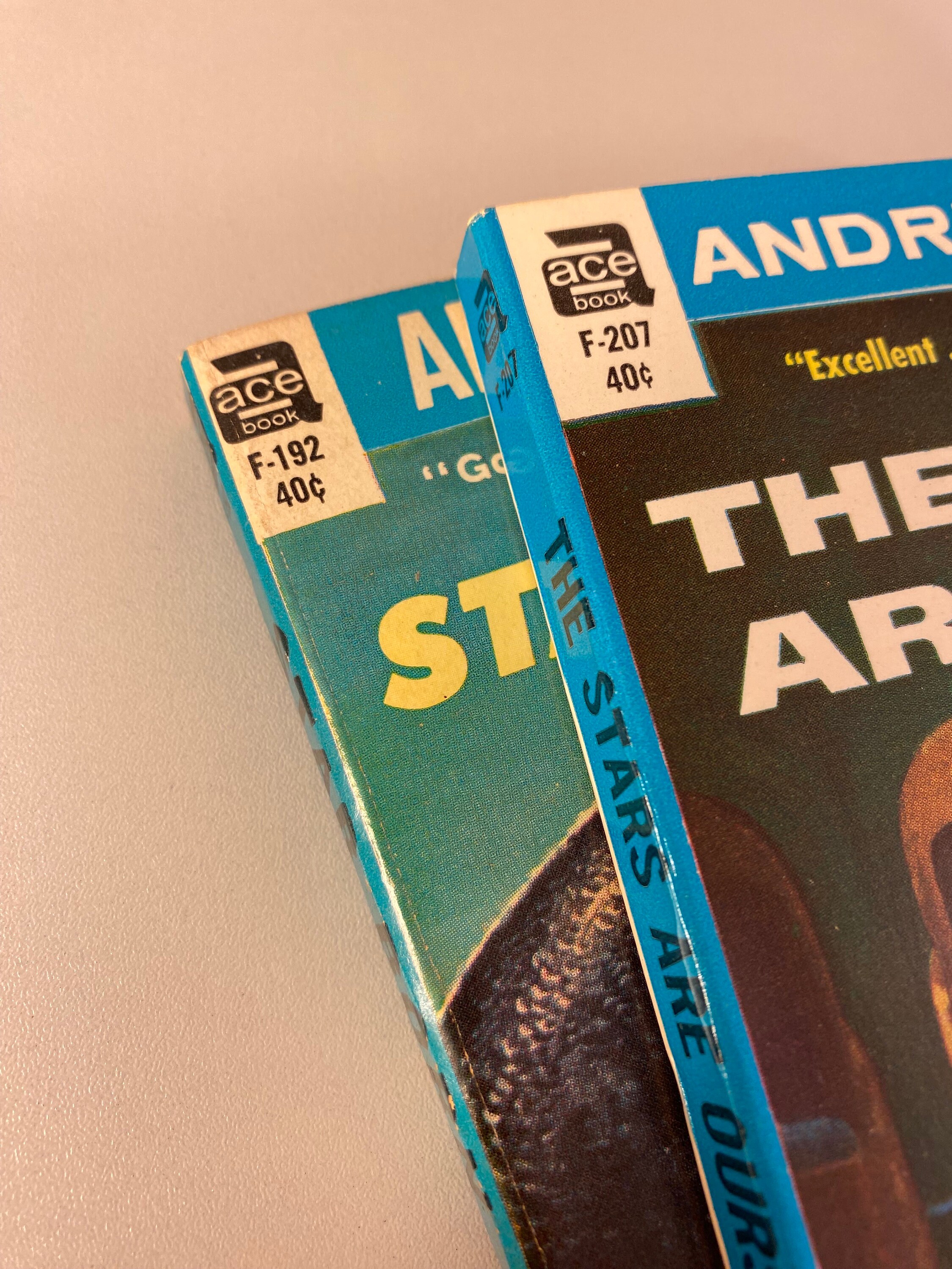 Astra Series, Andre Norton Collection, Vintage Paperback Books, Mid ...