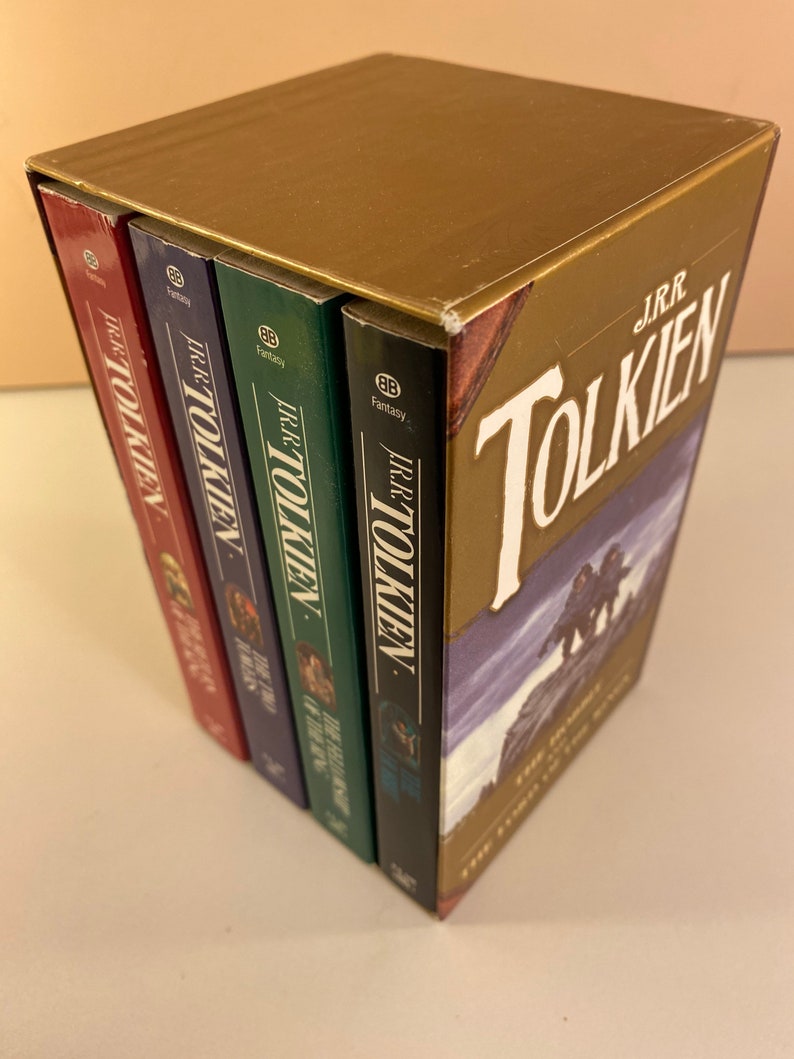 1990s UNREAD LOTR Paperback Book Box Set J. R. R. Tolkien the | Etsy