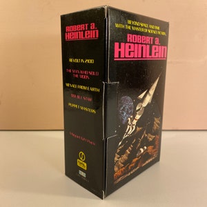 1970s Robert A Heinlein Science Fiction UNREAD Five Paperback Book Set ...