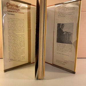 1970 Charles Babbage Father of the Computer Hardcover Book, by D. S ...