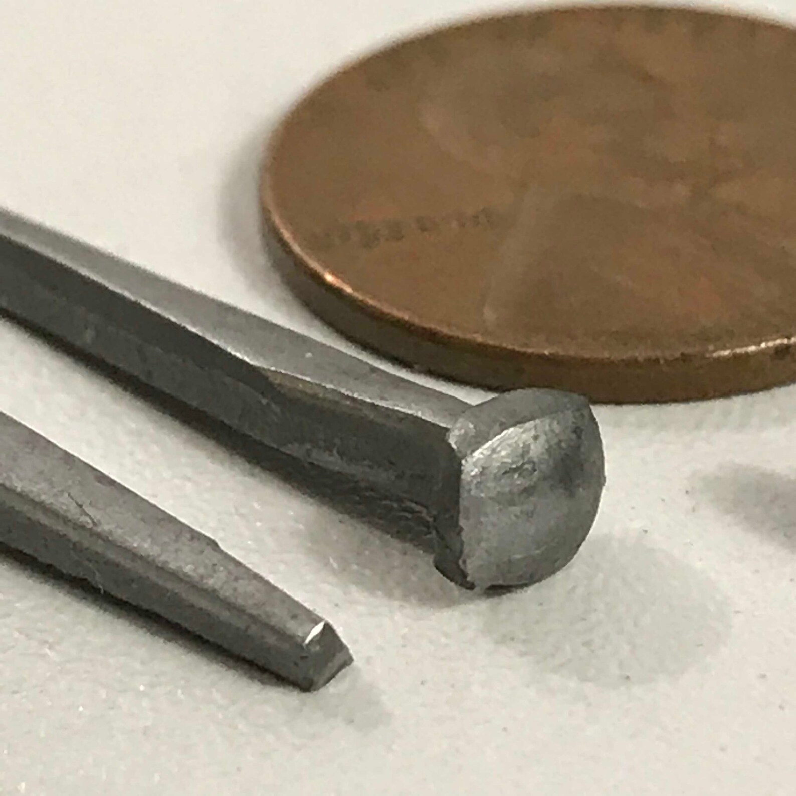 Qty 60 1 Brad Steel Cut Nails 1 Inch Nails Set of | Etsy