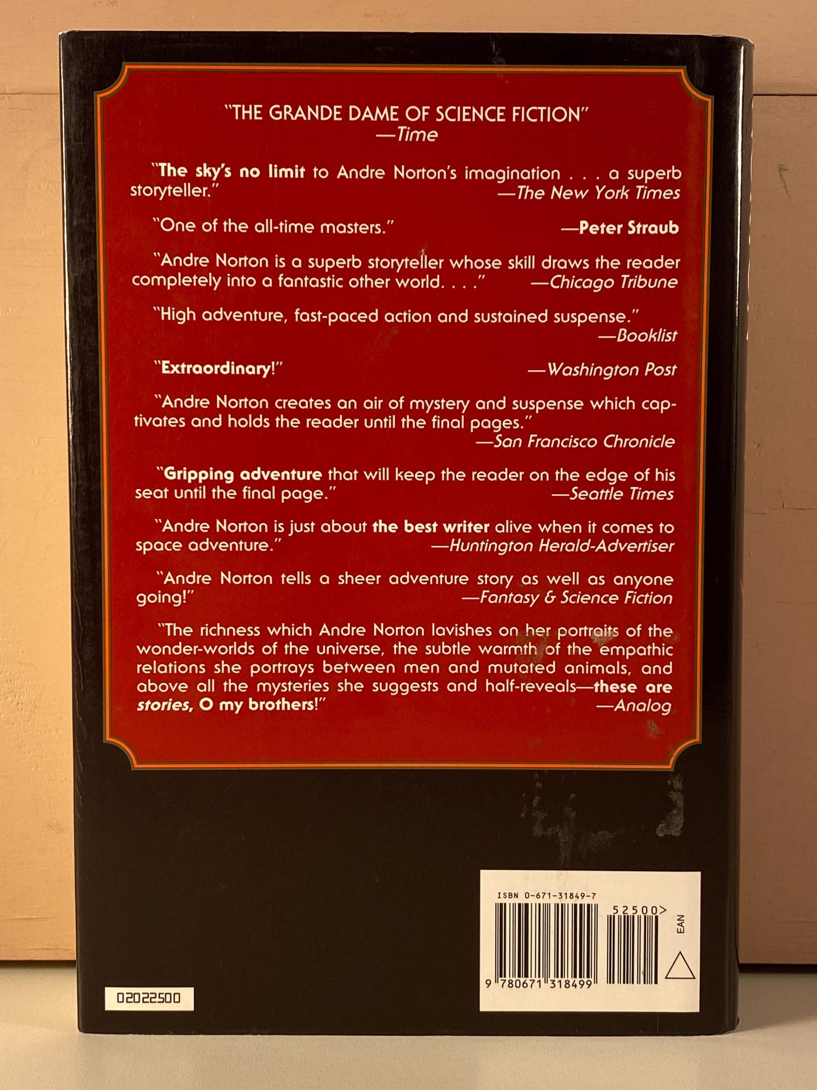 2002 Warlock Series Omnibus, Andre Norton Hardcover Book, First Baen ...