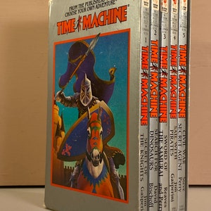 1980s Time Machine Paperback Books Boxed Set, Choose Your Own Adventure ...