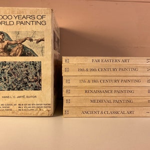 1968 Painting Art Box Set, Set of Six Fully Illustrated Paperback Books ...