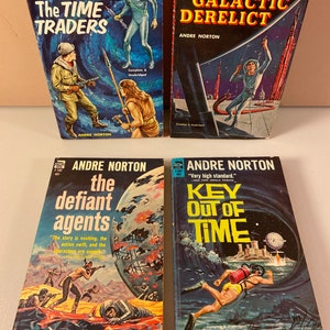 Time Traders Series, Andre Norton Book Collection, Paperback Ace Books ...