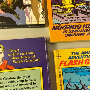 1980s the Amazing Adventures of Flash Gordon Paperback Book Box Set ...
