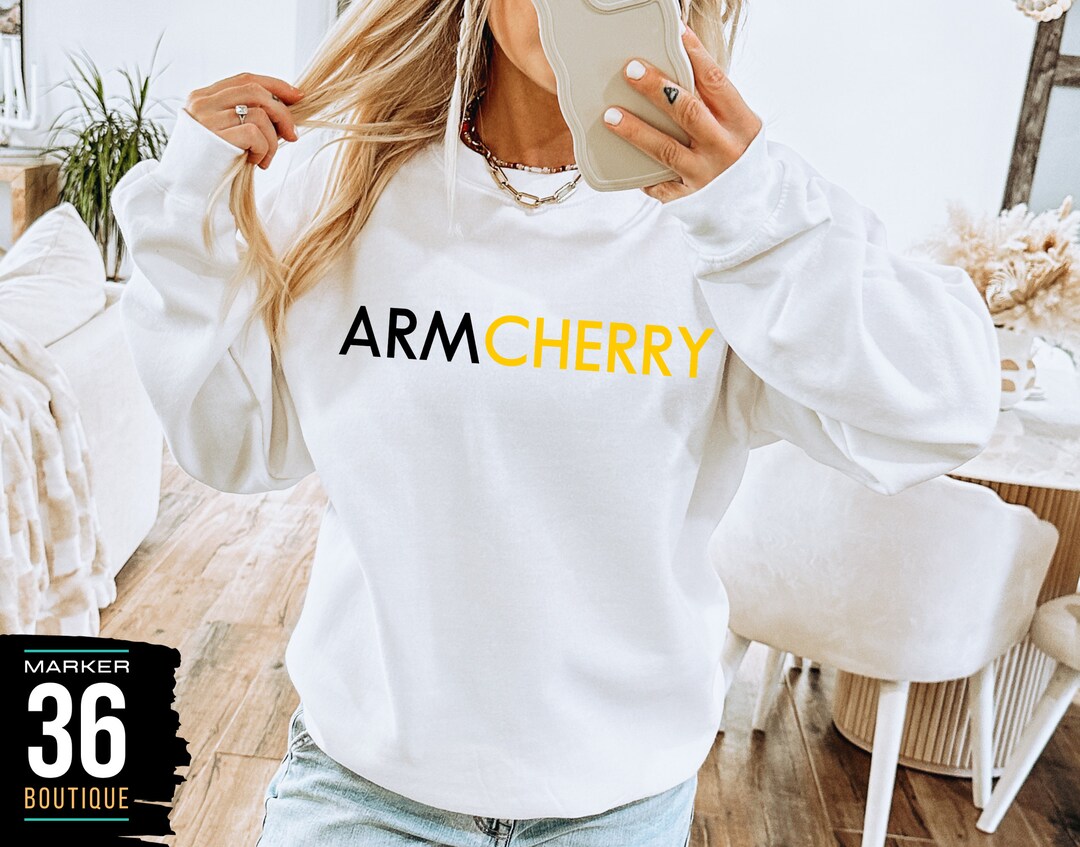 ARM CHERRY | Armchair Expert Fan Unisex Organic Raglan Sweatshirt - Etsy