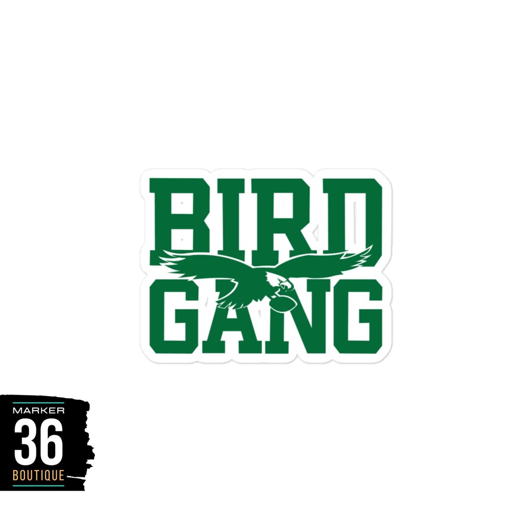 BIRD GANG Eagles Sticker - Etsy