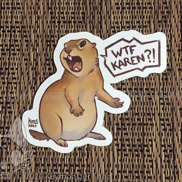 Prairie Dog Card - Etsy