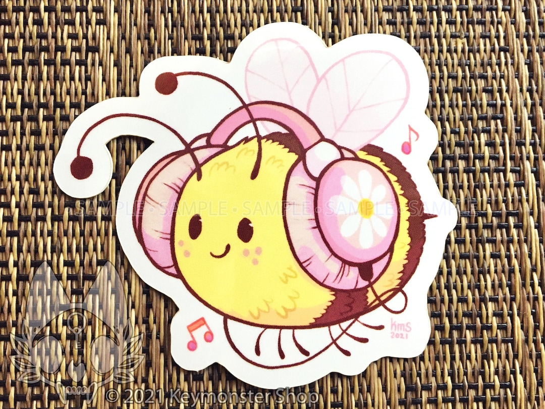 Hummel Beats - Calm Bee Vinyl Sticker - Etsy Österreich