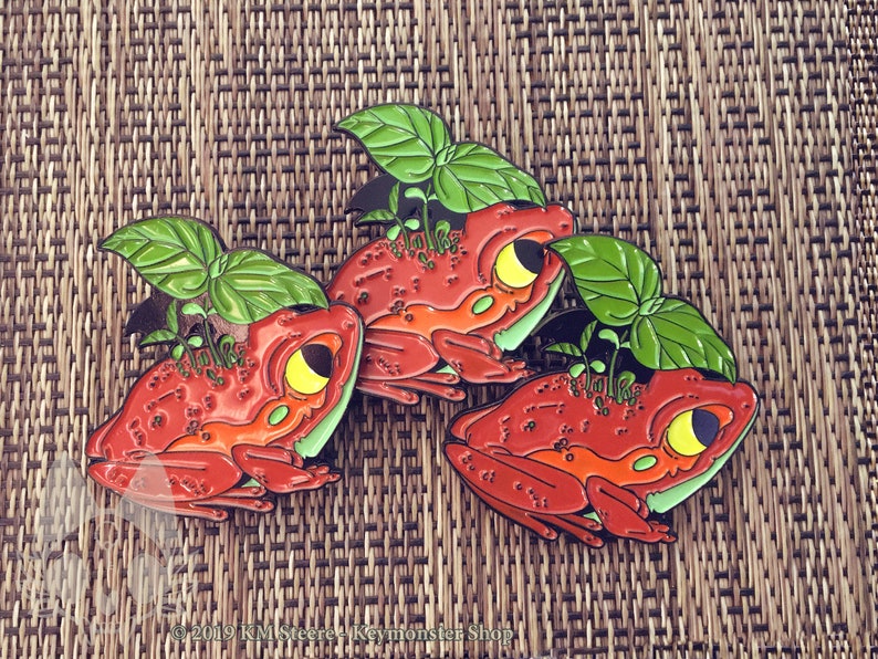Sprouts - Bean the Frog Enamel Pin B Grade *last Chance* - Etsy