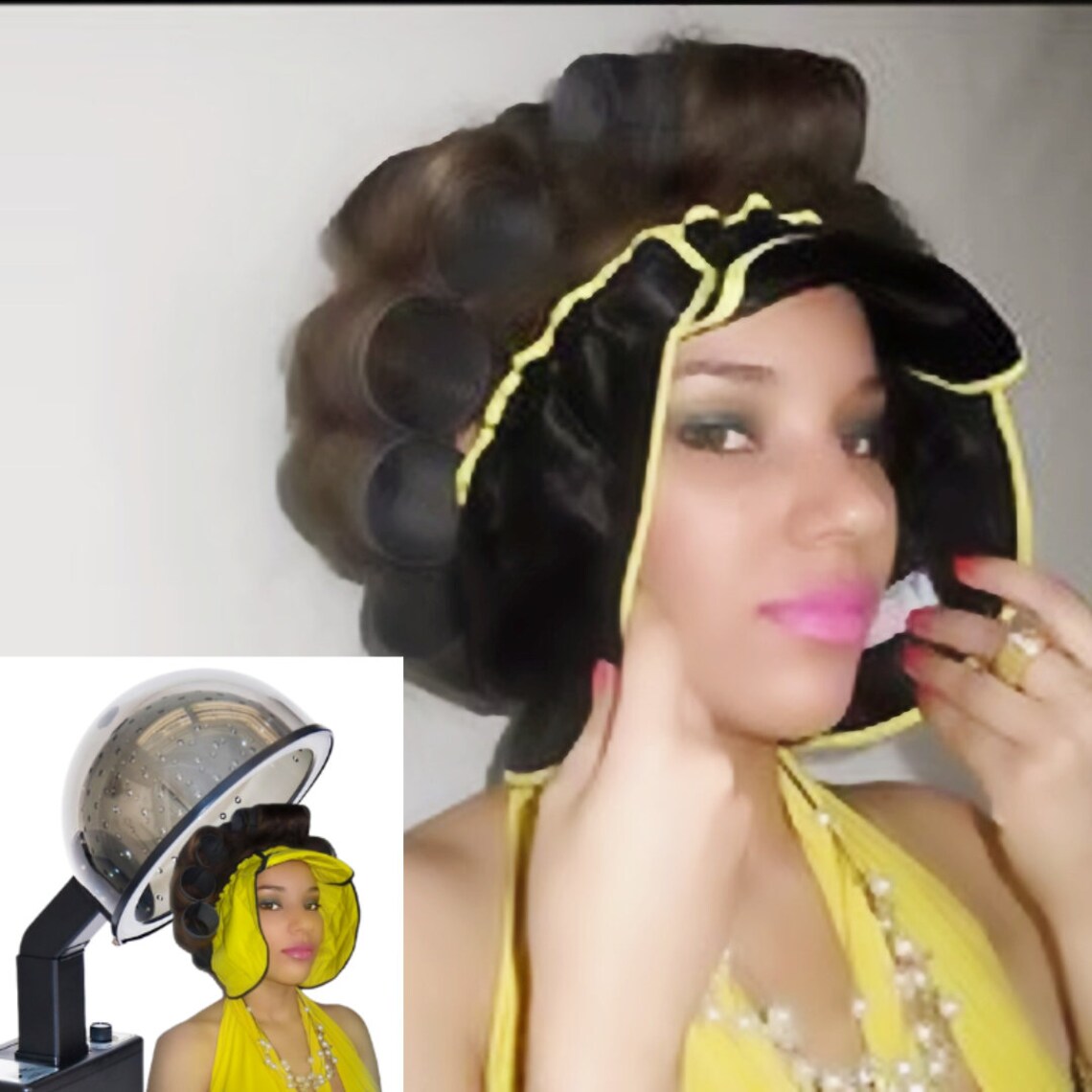 Hairdryer Beauty Heat Shield Complete Protection From Hot Hair Dryers ...