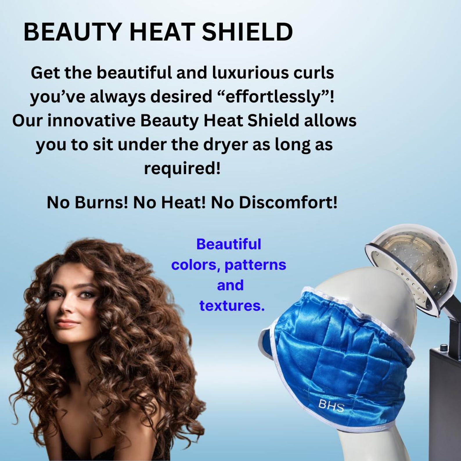 Hairdryer Beauty Heat Shield Complete Protection From Hot Hair Dryers ...