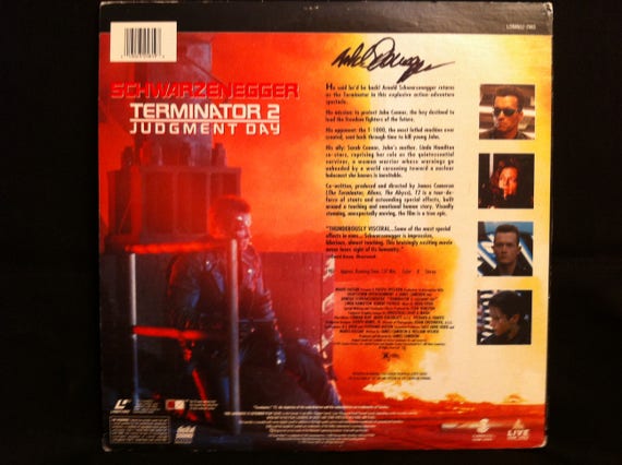 Arnold Schwarzenegger Terminator 2 Hand