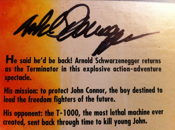 Arnold Schwarzenegger Terminator 2 Hand