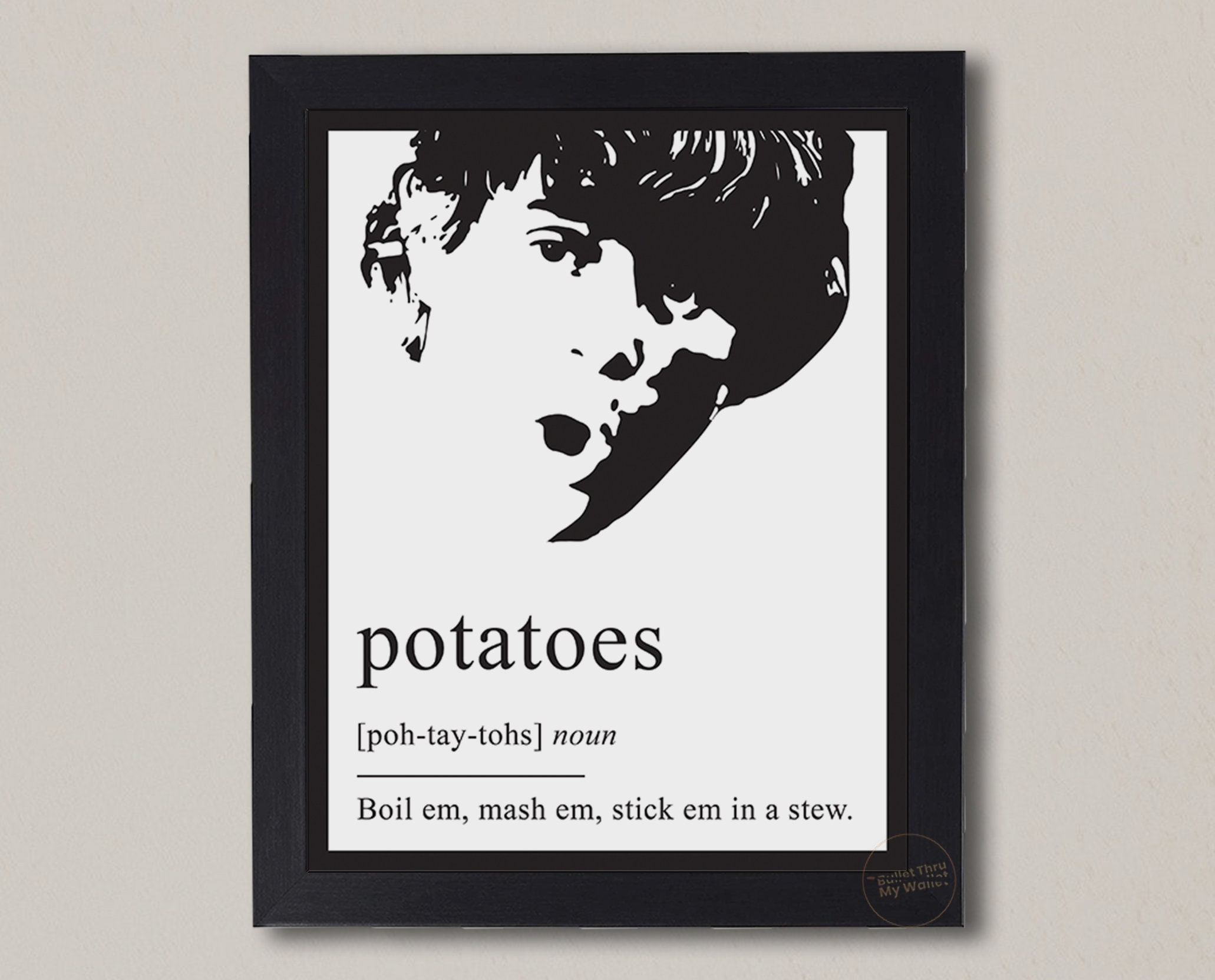 Lord of the Rings Wall Decoration | Samwise Gamgee Poster | Easy to ...