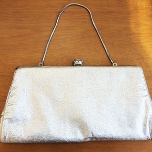 Shiny Silver Formal Clutch - Etsy