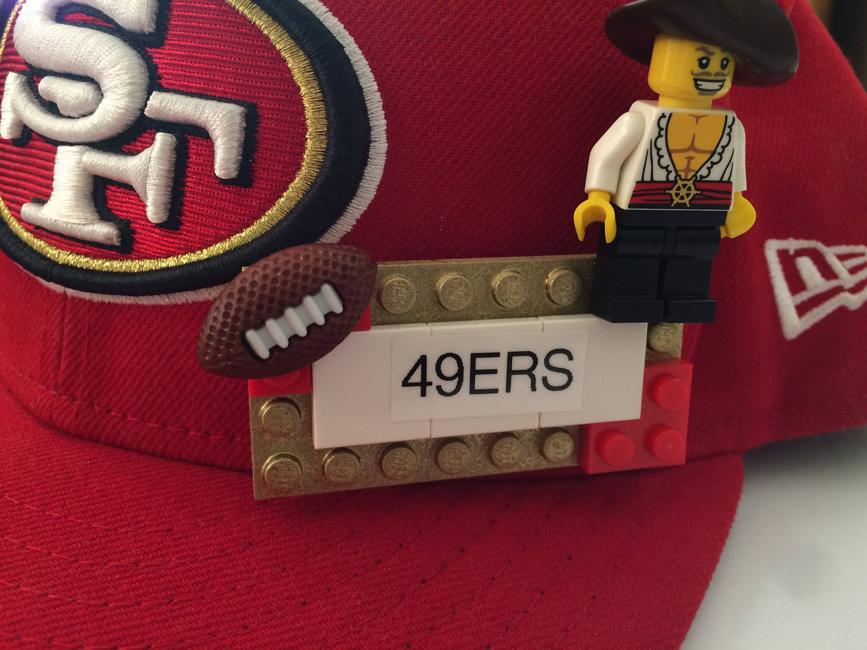 49ers LEGO Name Tag - Etsy