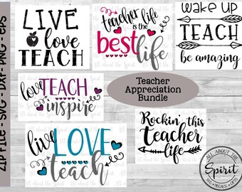 SVG Teacher Valentines day svg digital file Cricut svg cutting | Etsy