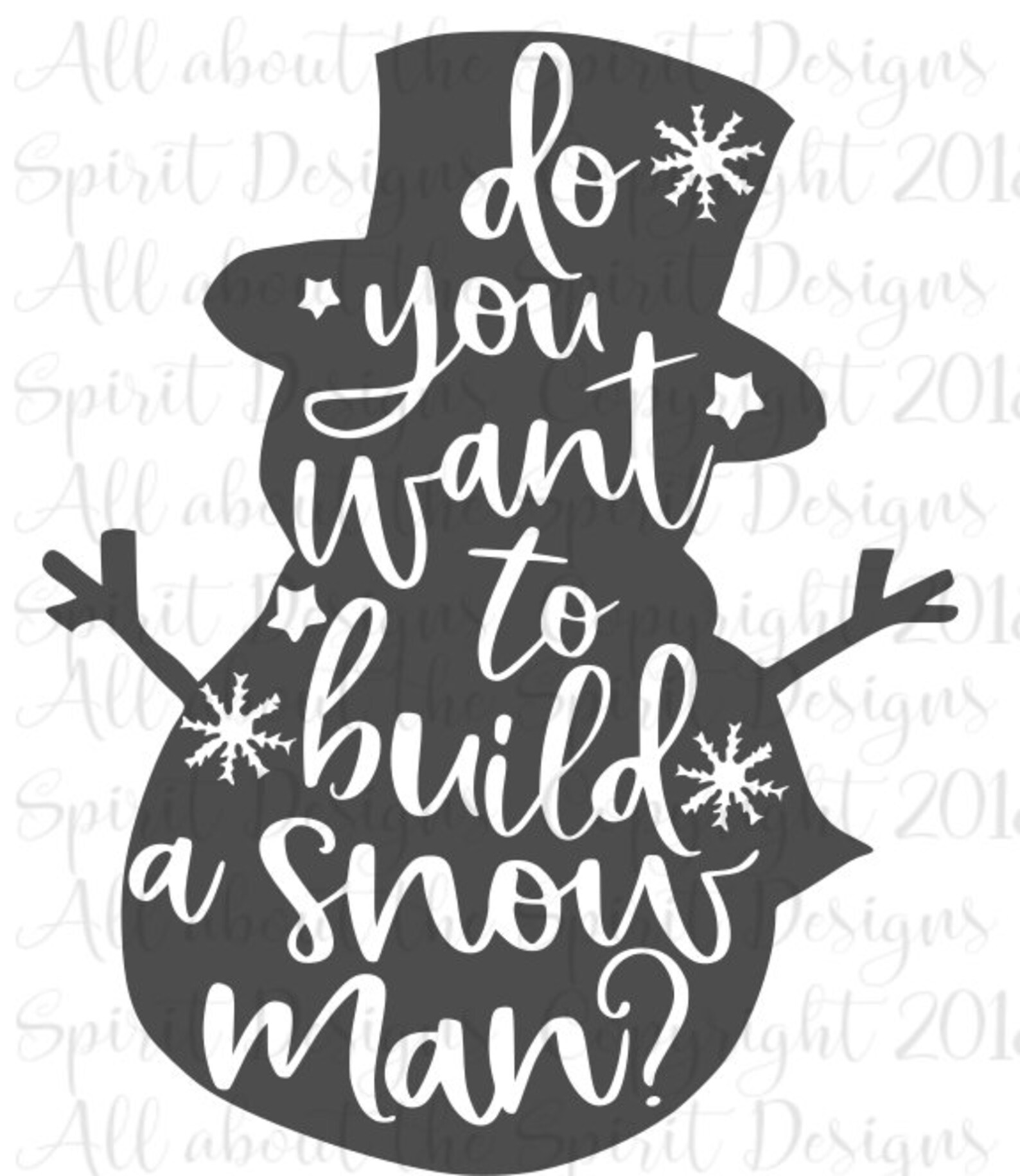 Christmas SVG Snowman SVG Do You Want to Build a Snowman - Etsy