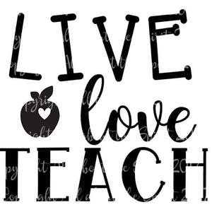 Teacher Appreciation Bundle SVG Teacher Cricut Svg Cutting File ...