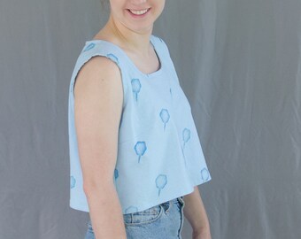 Candy crop top | Etsy