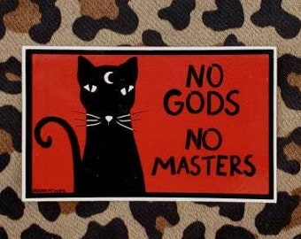 No Masters Sticker - Etsy
