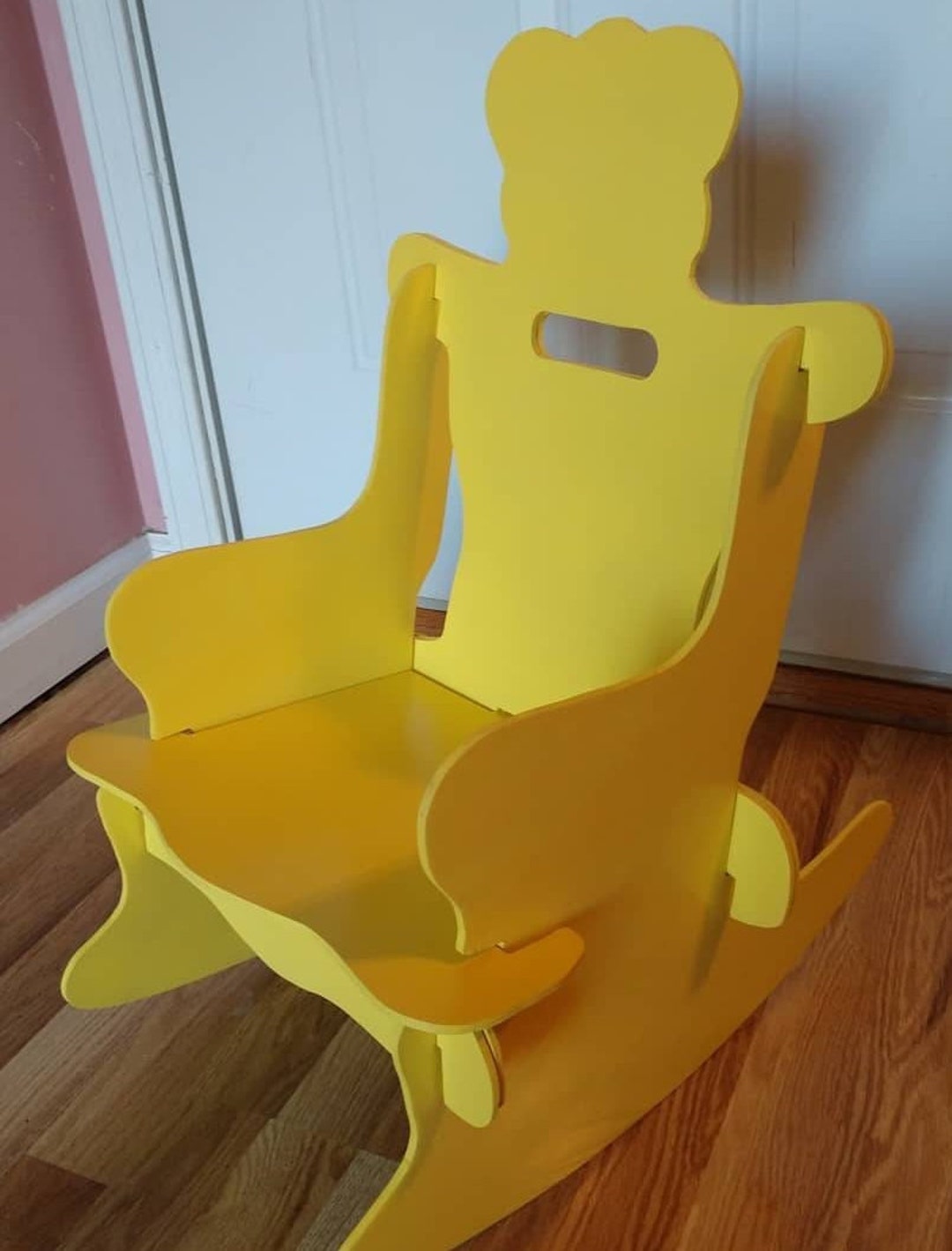 Children's Puzzle Rocking Chair - Etsy