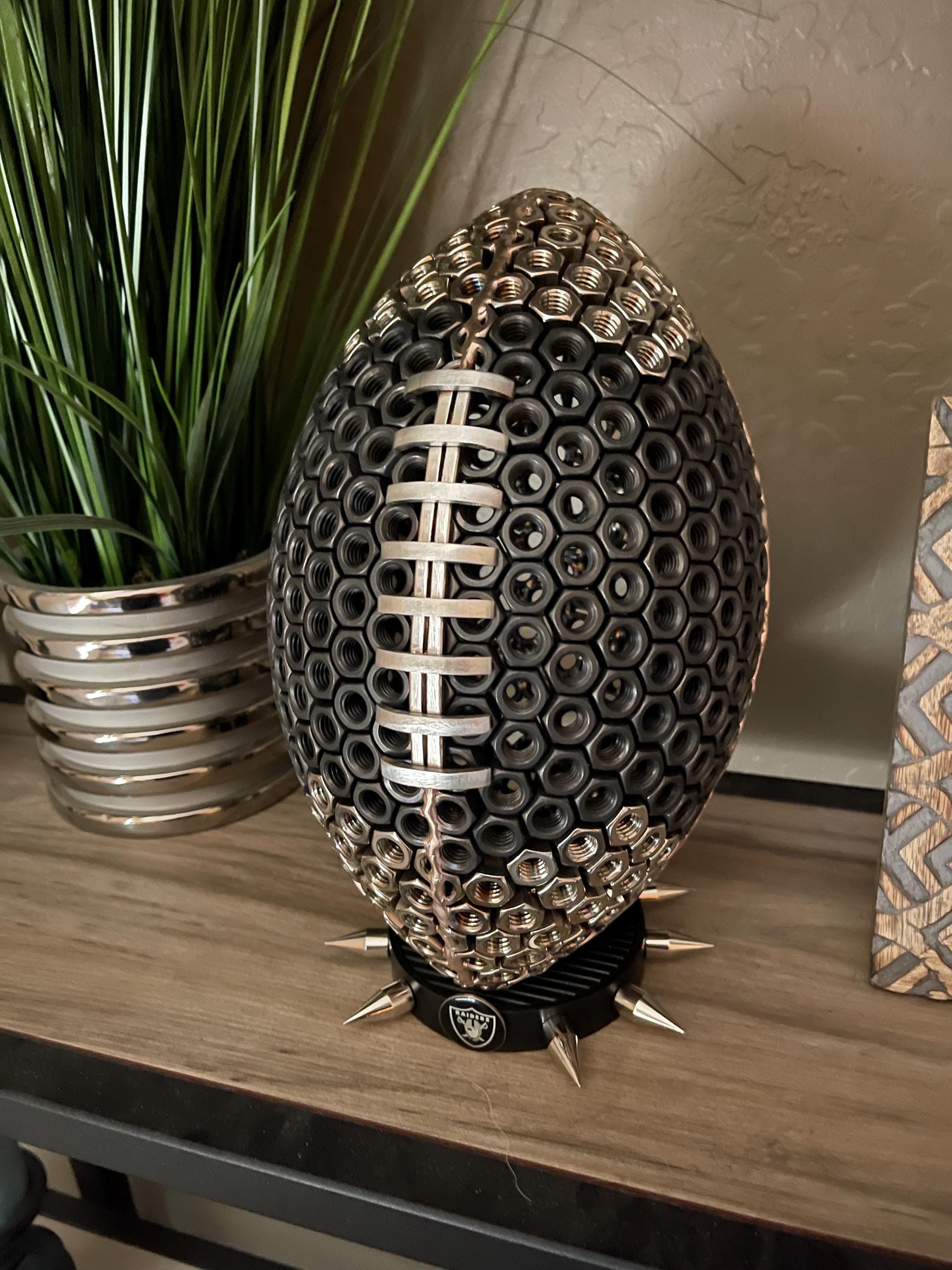 Raiders Football Sculpture - Etsy