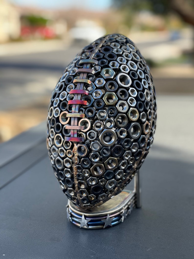 All Star Mixed Nut Football Sculpture - Etsy