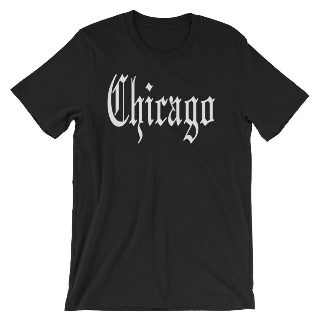 Chicago Old English Short-sleeve Unisex T-shirt - Etsy
