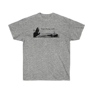 Tug and Barge Life Tugboat Maritime Tugboating Mariner Captain Deckhand ...