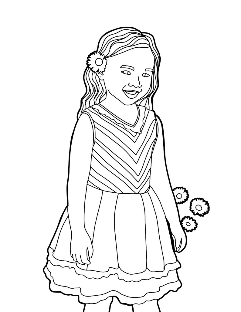 Custom Coloring Pages Sample READ DESCRIPTION - Etsy