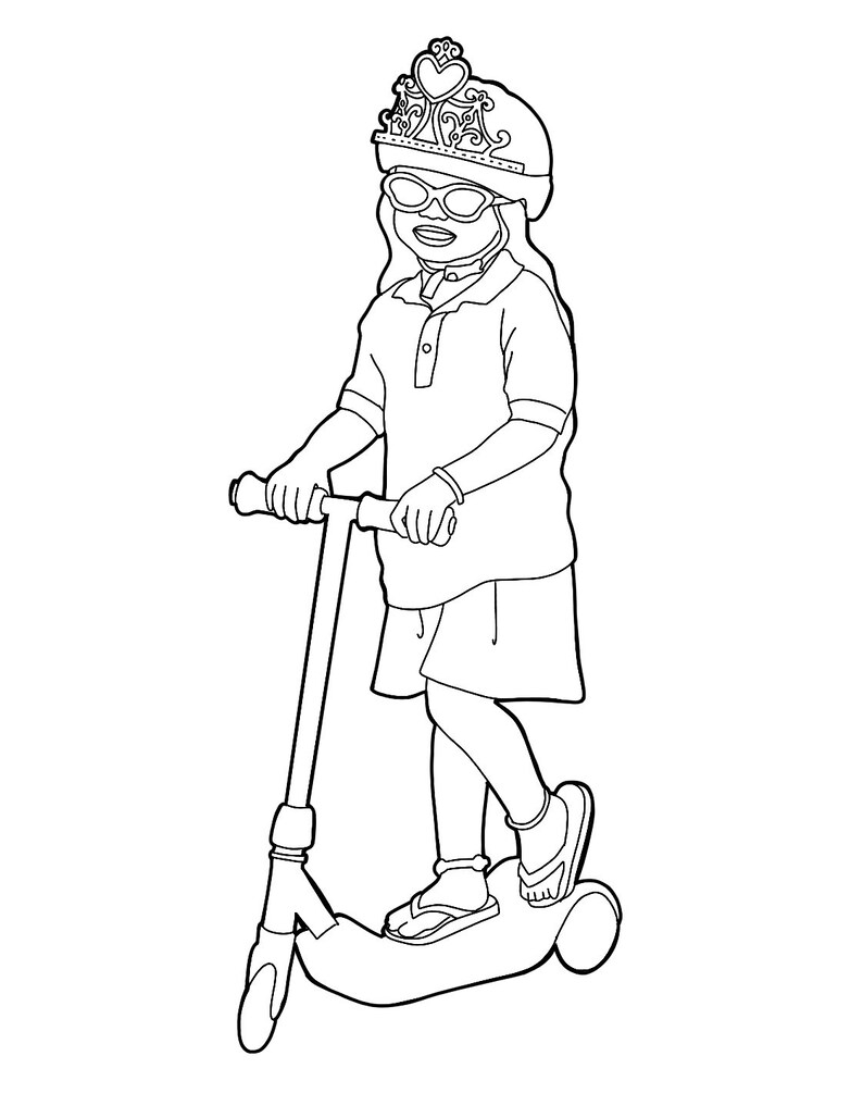 Custom Coloring Pages Sample READ DESCRIPTION - Etsy