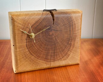 Log Clock - Etsy