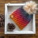 Faded Sunset Hat | Women's Hat | Colorful Hat | Sunset | Women's Beanie ...