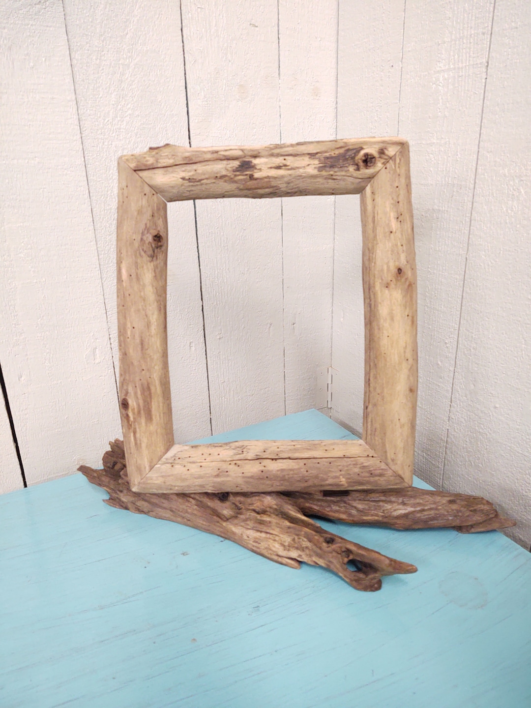 Handmade Driftwood 8" X 10" Picture Frame on Driftwood Stand - Etsy