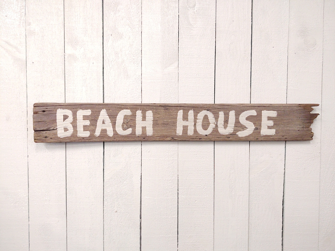 Handmade Driftwood Wall Sign - Etsy