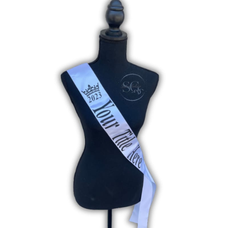 Pageant Crown and Sash - Etsy
