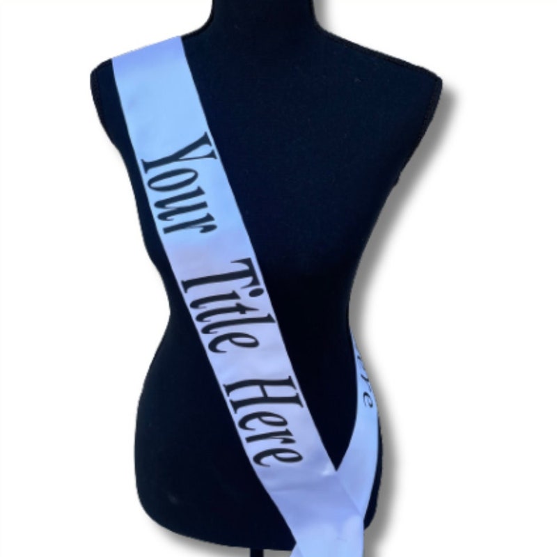 Pageant Sash - Etsy