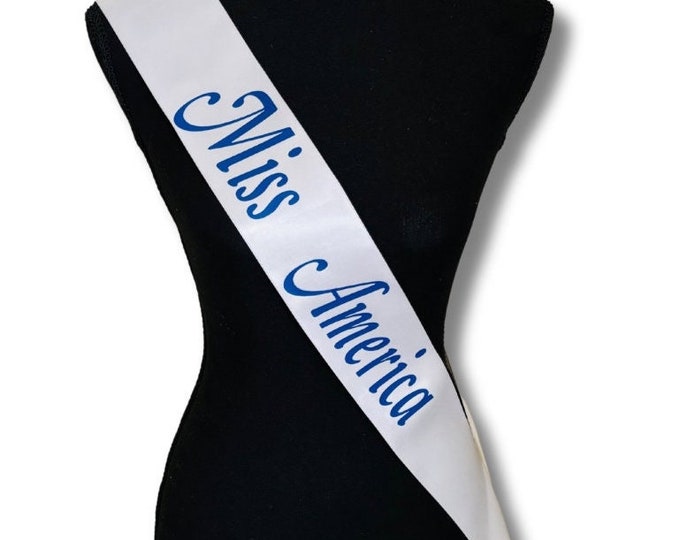 Pageant Sash-pageant Sashes-miss America Sash-custom Sash - Etsy